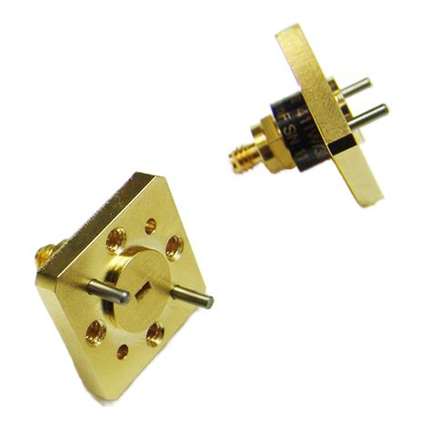 Wr 10 Waveguide To Coax Adapter Inline Adapters Millimeter Wave