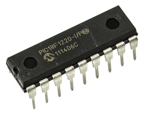 Microchip Pic18f1220 Ip 8bit Pic Microcontroller Pic18f 40mhz 4 Kb