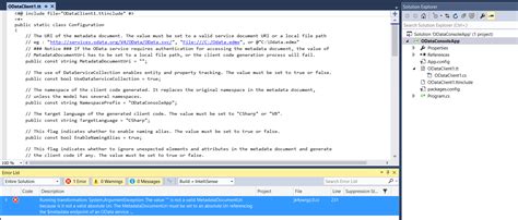 Odata Client Code Generator Carl De Souza