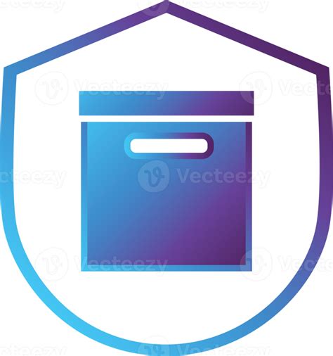 Shield Modern Gradient Icon 17399064 Png