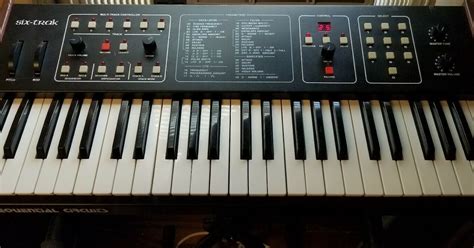 Matrixsynth Sequential Circuits Six Trak Synthesizer W Osc Output Mod
