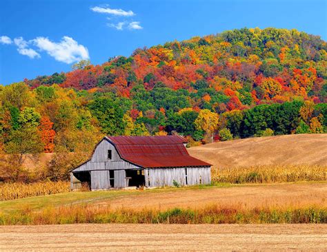 Download Fall Country Scenic Landscape Wallpaper