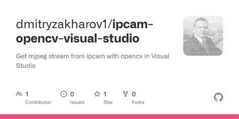 Github Dmitryzakharov Ipcam Opencv Visual Studio Get Mjpeg Stream