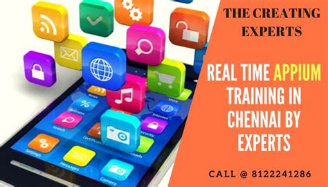 Real Time Appium Training In Chennai Contact Us8122241286