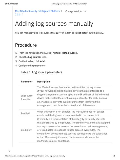 Adding Log Sources Manually Pdf