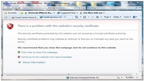 More Than One Solution To Invalid Certificate Error In Simple Language