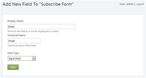 Creating Dynamic Forms Orchard Documentation