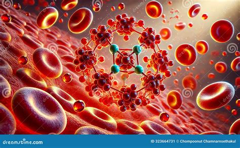 Oxygen Hemoglobin Dissociation Curve Vector Illustration 135663172