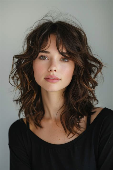 38 Awesome Medium Length Hairstyles With Bangs Every Woman Needs To Tr