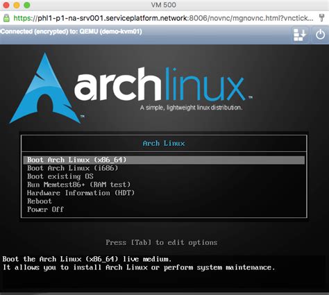 How To Begin Installation From ISO Knowledgebase LaunchVPS