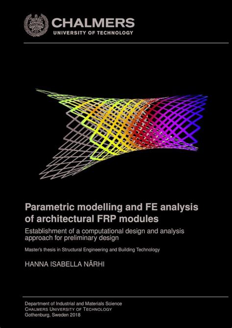 Pdf Parametric Modelling And Fe Analysis Of … Parametric Modelling And Fe Analysis Of