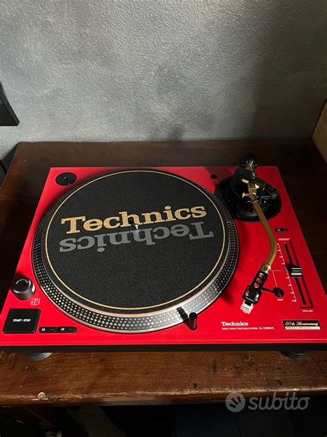 Giradischi Technics 50° Anniversary Red Audio Video In Vendita A Aosta