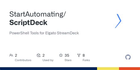 GitHub StartAutomating ScriptDeck PowerShell Tools For Elgato StreamDeck