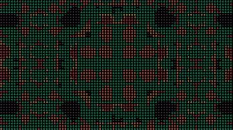 Seamless Looping Of ASCII Complex Geomet Stock Video Pond