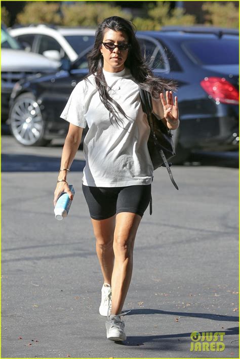Kourtney Kardashian Rocks Short Shorts In Calabasas Photo 3920968