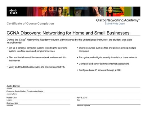 Ccna Certificate Pdf