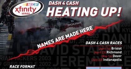 Nascar Race Mom New Nascar Xfinity Dash For Cash Innovation
