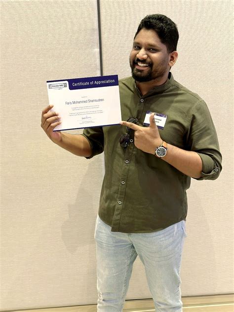 Faris Mohammed S On Linkedin Appreciation In Any Form Is Valuable Be It A Written Verbal Or