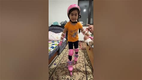 первый раз на роликах Youtube