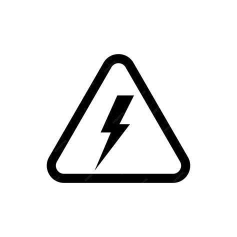 Premium Vector High Voltage Icon High Voltage Sign And Symbol Vector Premium Vector High Voltage Icon High Voltage Sign And Symbol Vector