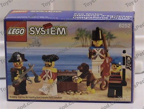 Lego 6252 Sea Mates Set Parts List