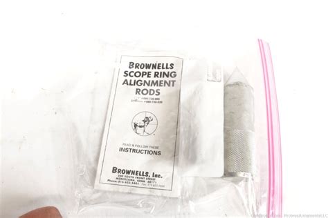 Scope Ring Alignment Rods 38
