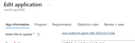 Macos Uxmapp Support
