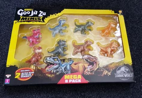 Jurassic World Heroes Of Goo Jit Zu Minis 8pk Bnib Eur 3443 Picclick Fr