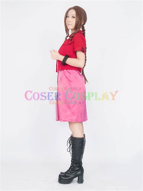 Final Fantasy Aerith Gainsborough Cosplay Costume 0834 1