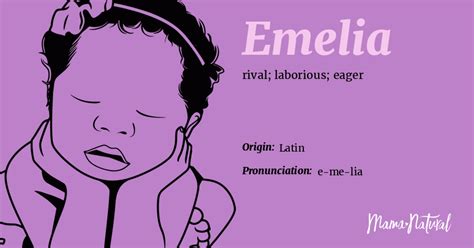 Emelia Name Meaning Origin Popularity Girl Names Like Emelia Mama