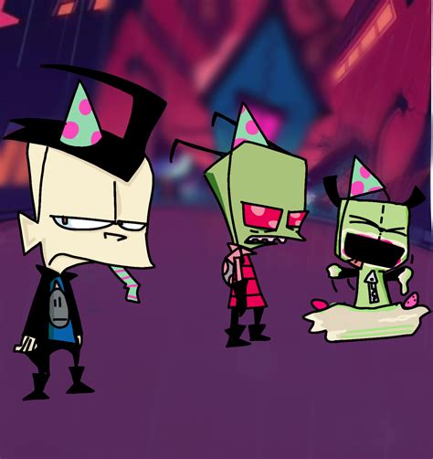 Invader Zim Anniversary By Funsubs On Newgrounds