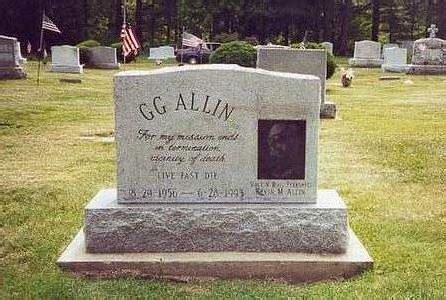 Gg Allin Tombstone Tattoo