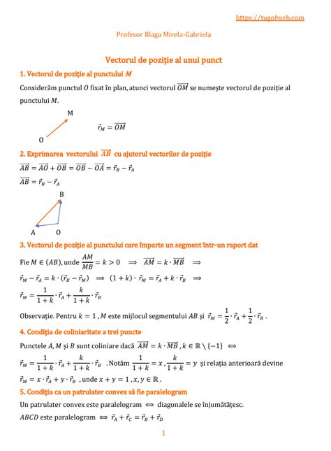 Vectorul De Pozitie Al Unui Punct Tug Of Web