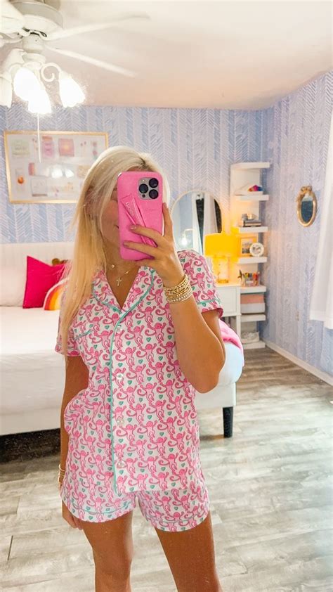 Pink And Teal Roller Rabbit Pjs Preppy Inspiration Cute Preppy Outfits