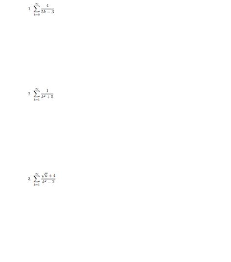 Solved K 045k 3k 11k2 5k 1k2 4k2 2Do They Converge Or Chegg