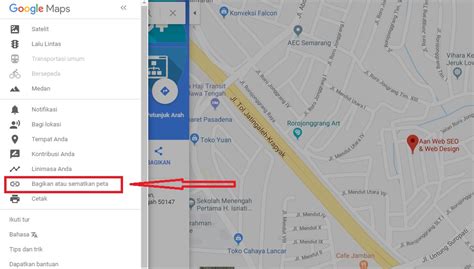 Tutorial Cara Gampang Menampilkan Google Maps Di Blog Website Bergambar AAN WEB