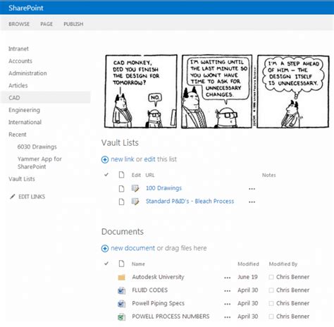 Autodesk Vault 2015 Sharepoint 2013 Integration Guide