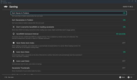 save core overrides doesn t save save file and state directories android devices libretro forums