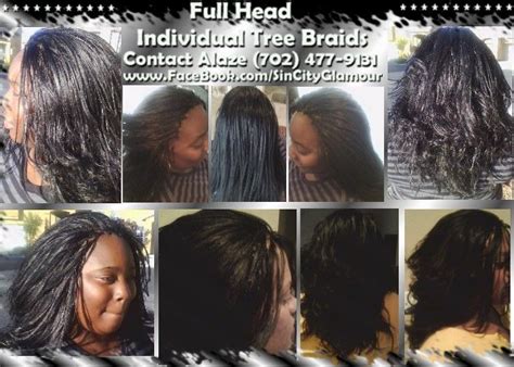 Tree Braids Invisible Braids Individual Tree Braids Tree Braids With Weave Illusion Braids