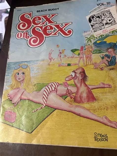 Sex On Sex Vol 10 1976 Beach Buggy Adult Humor Magazine 1000