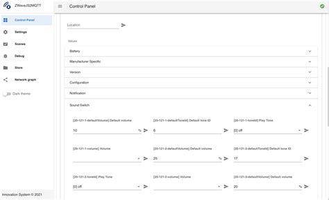zwave js t config parameter and soundswitch command class z wave home assistant