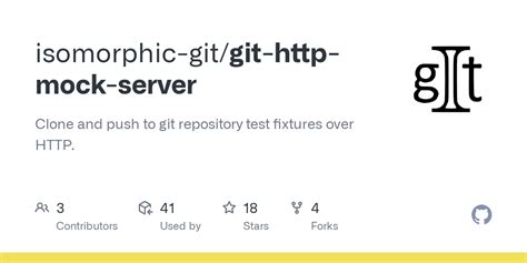 Github Isomorphic Gitgit Mock Server Clone And Push To Git