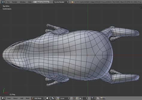 BlueFrog D 모델 blend fbx obj Free D