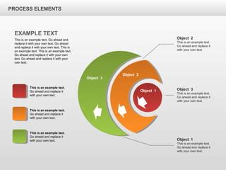 Process Stages Shapes Collection For PowerPoint By PoweredTemplate Com