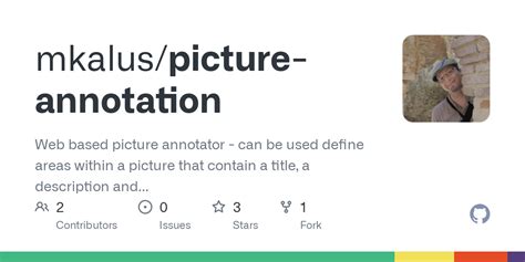 Github Mkaluspicture Annotation Web Based Picture Annotator Can Be Used Define Areas