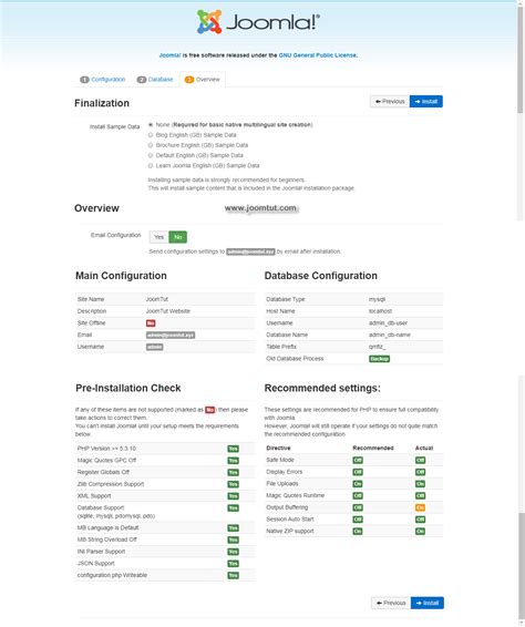 How To Install Joomla