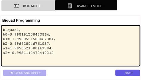 Parametric Eq Minidsp Flex User Manual