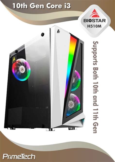 10th Gen Core I3 Pc Core I3 10100f Processor 16gb Ddr4 Ram 128gb