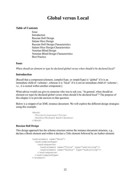 Global Versus Local Pdf