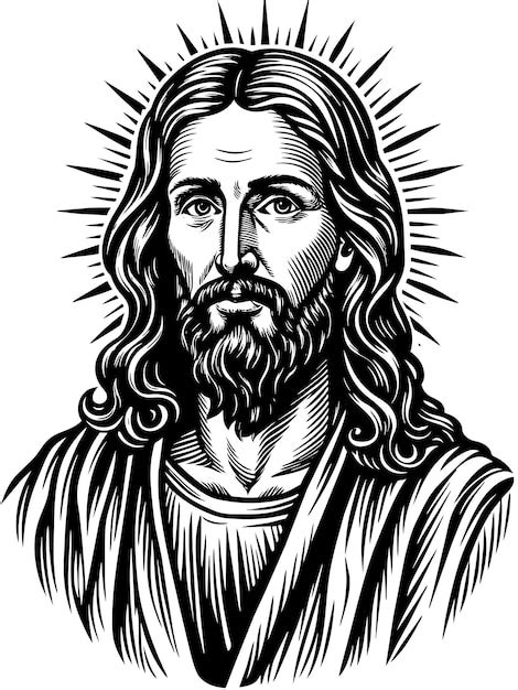 Premium Vector Jesus Vector Graphics Illustration Eps Source File Format Lossless Scaling Icon